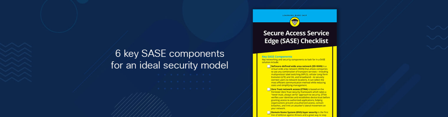 Secure Access Service Edge (SASE) For Dummies Checklist - Cisco Umbrella